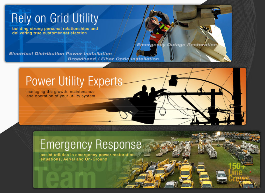 Grid Utility – Case Study | Branding Identity, Marketing Collateral and ...