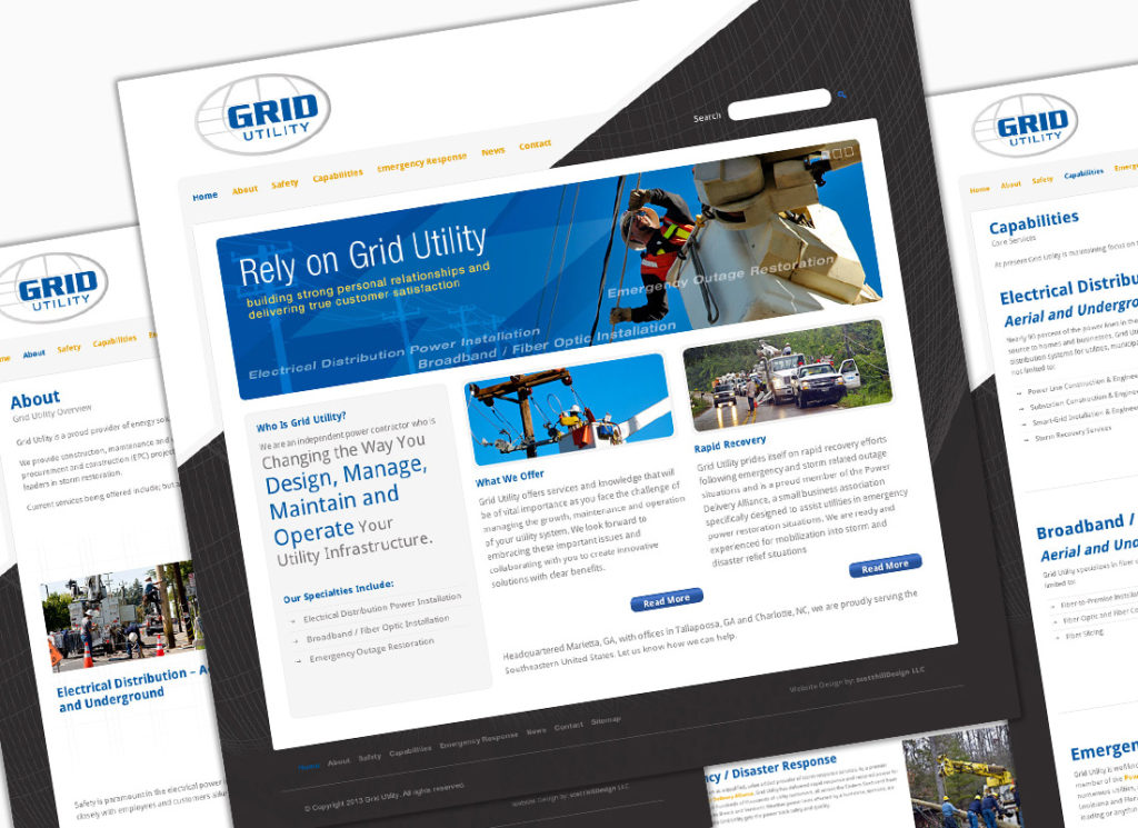 Grid Utility – Case Study | Branding Identity, Marketing Collateral and ...