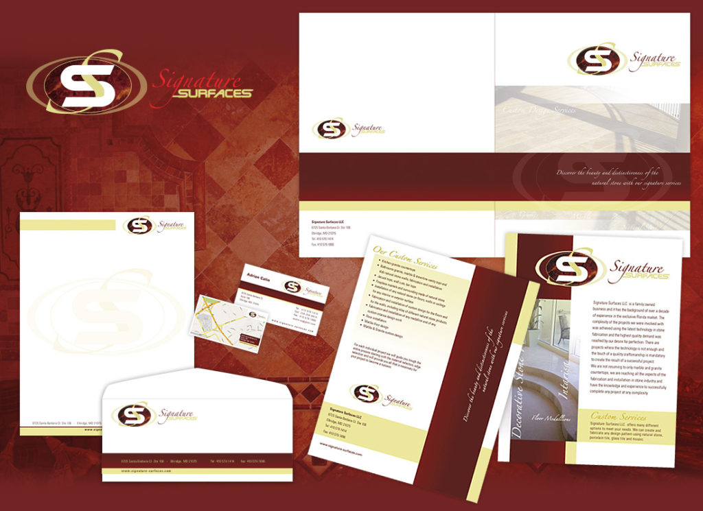 Signature Surfaces – Case Study | Branding with Identity, marketing ...