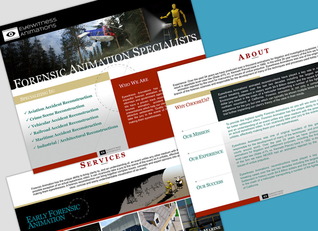 Eyewitness Animations – Case Study | Professional Sales Deck